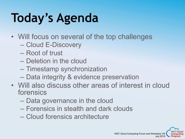 Cloud Computing Forensic Science | PPT