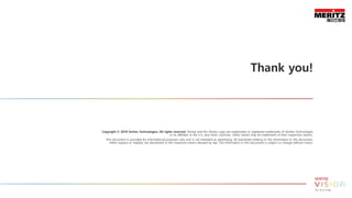 VSD Seoul 2018: a Veritas customer case with Meritz Fire Insurance | PPTX