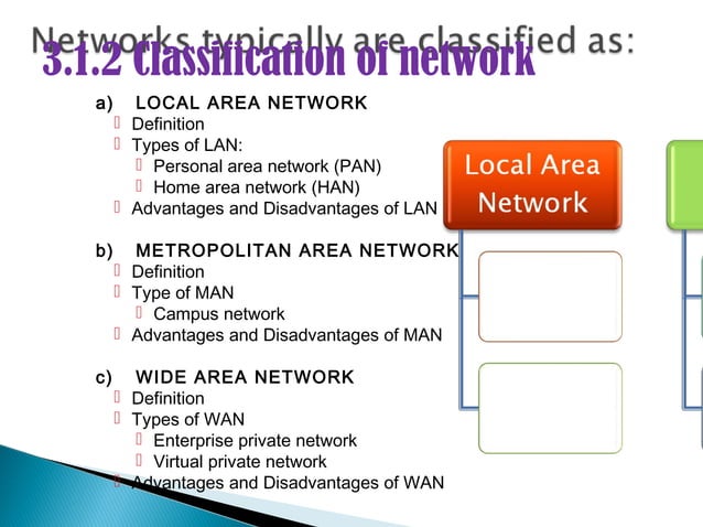 3.1.2 classification of network | PPT