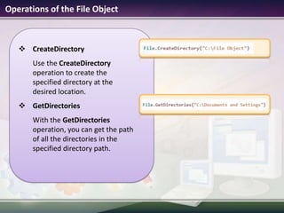 3.1 file input and output | PPTX | Internet for Beginners | Internet