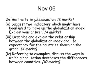 3.10.1 Globalisation Definitions And Characteristics | PPT