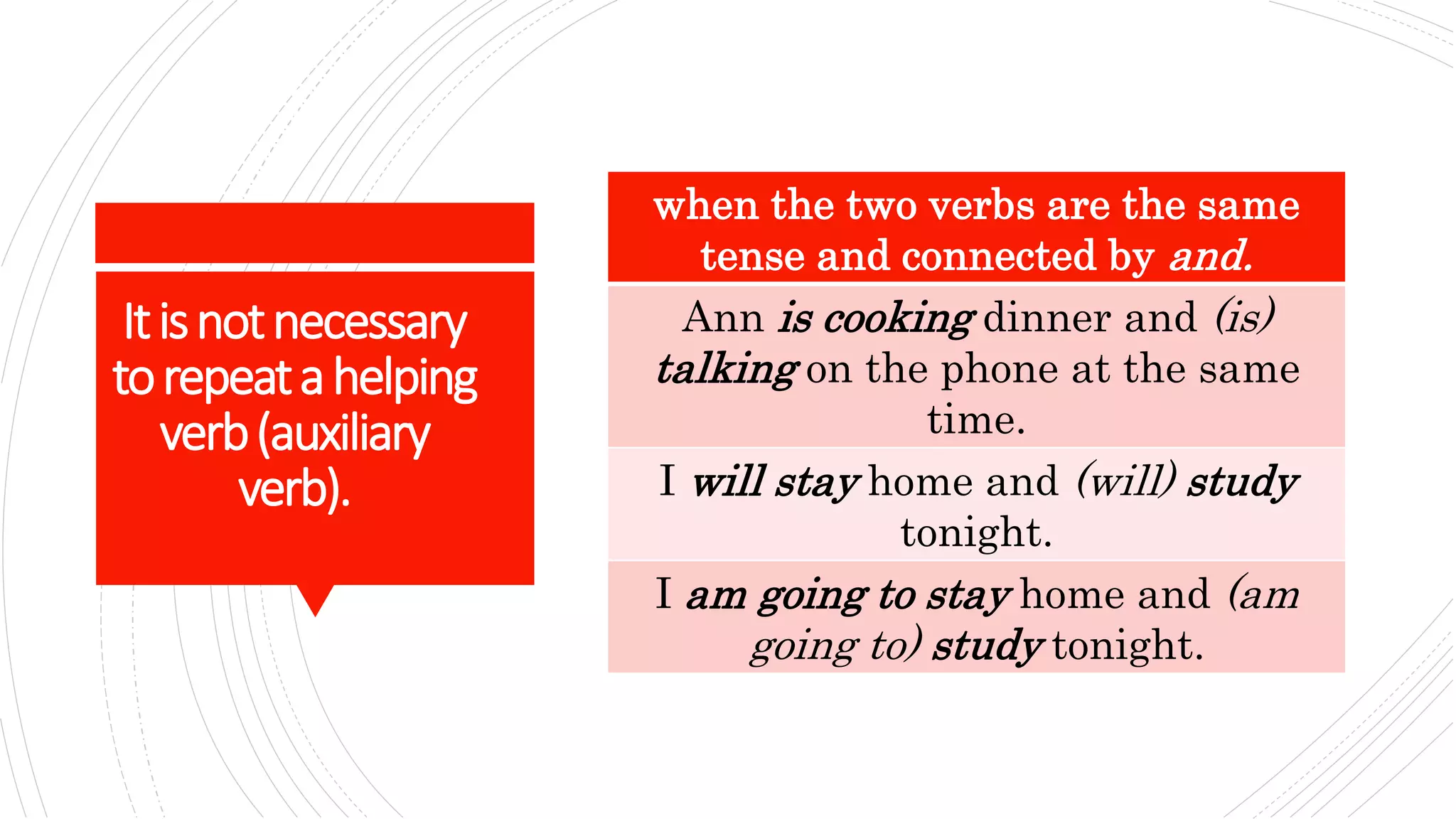 3 10 parallel verbs | PPTX