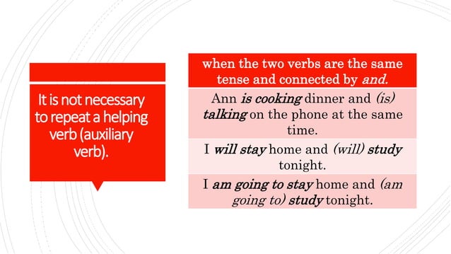 3 10 parallel verbs | PPTX