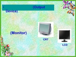 ส่วนประกอบหลักและการใช้งานคอมพิวเตอร์ ป3 | PPTX