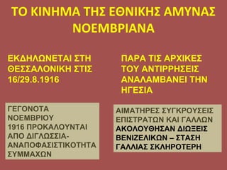 Γ3 ΕΘΝΙΚΟΣ ΔΙΧΑΣΜΟΣ | PPT
