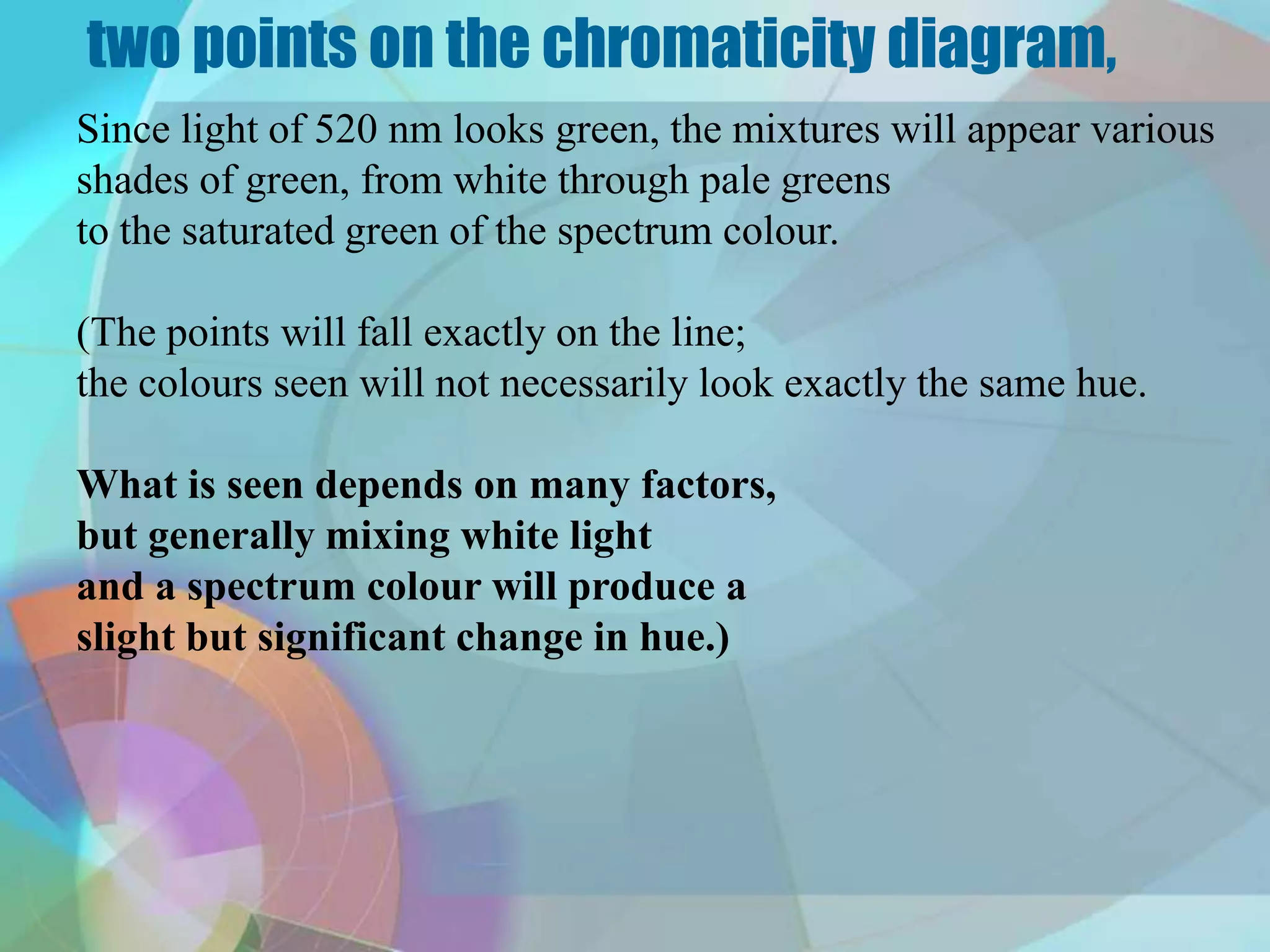 3.12 c hromaticity diagram | PPTX
