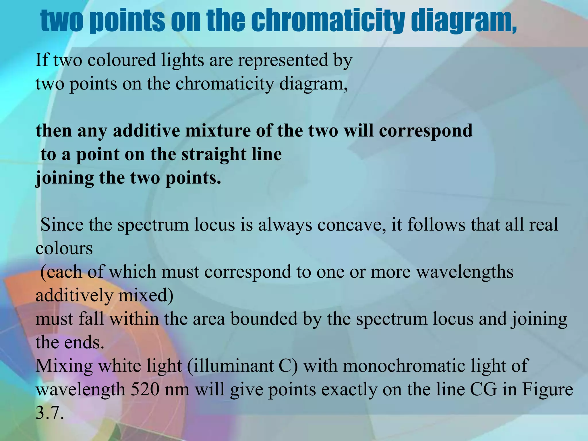 3.12 c hromaticity diagram | PPTX