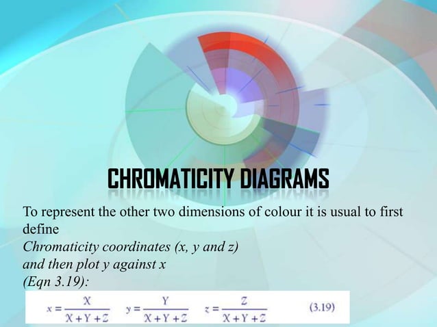 3.12 c hromaticity diagram | PPTX | Physics | Science