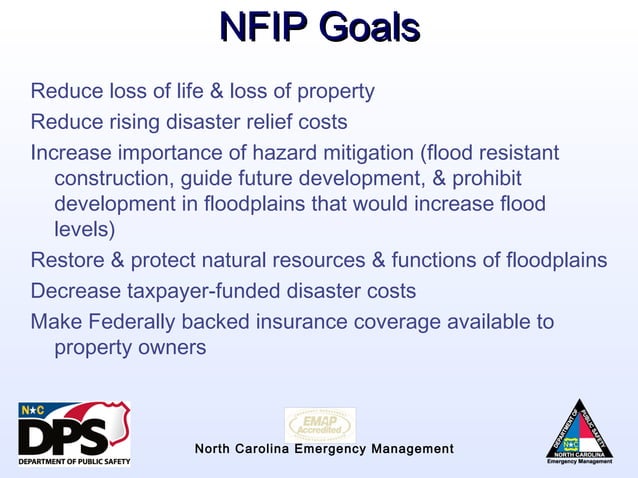 NFIP Overview Flood Risk Information System Elevation Certificate | PPT