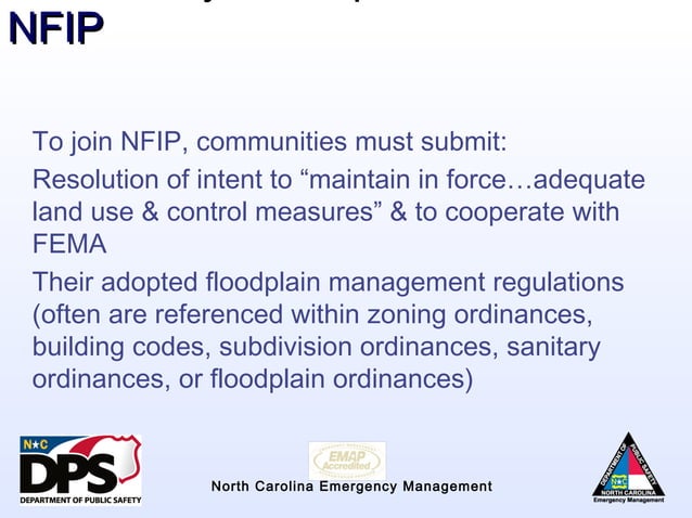 NFIP Overview Flood Risk Information System Elevation Certificate | PPT ...
