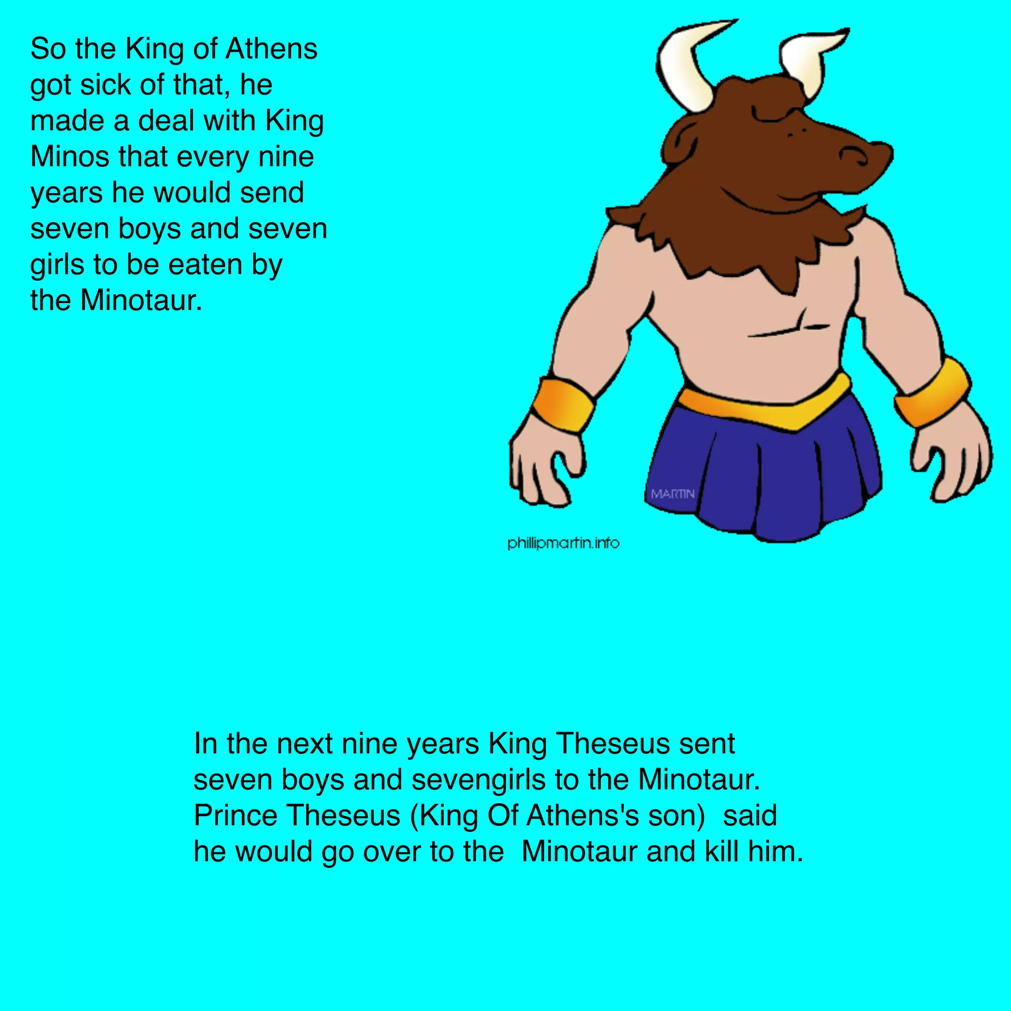 Theseus and the Minotaur | PDF