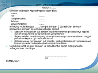 3. cuti pns | PPT