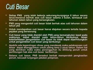 3. cuti pns | PPT
