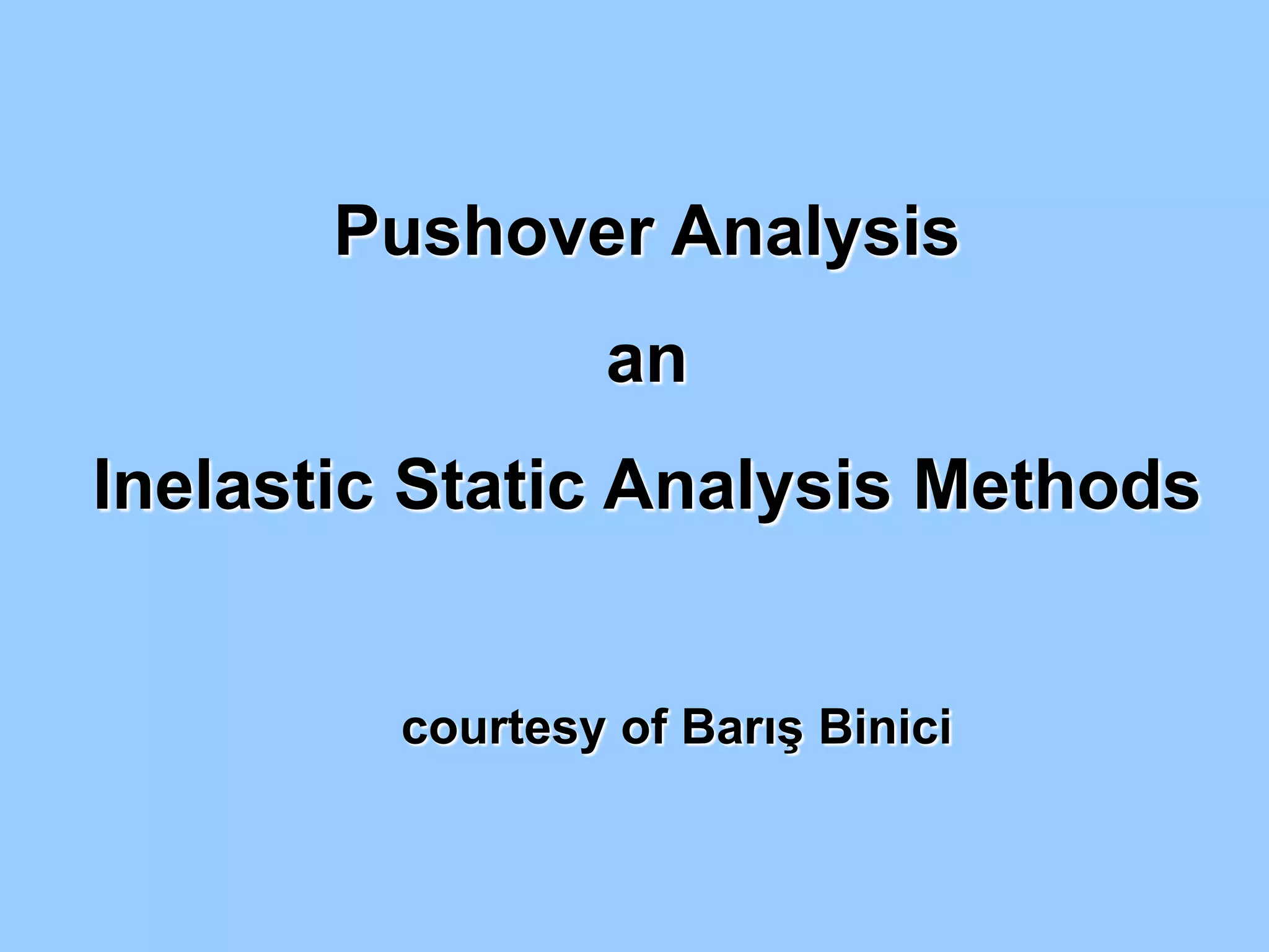 3.4 pushover analysis | PDF