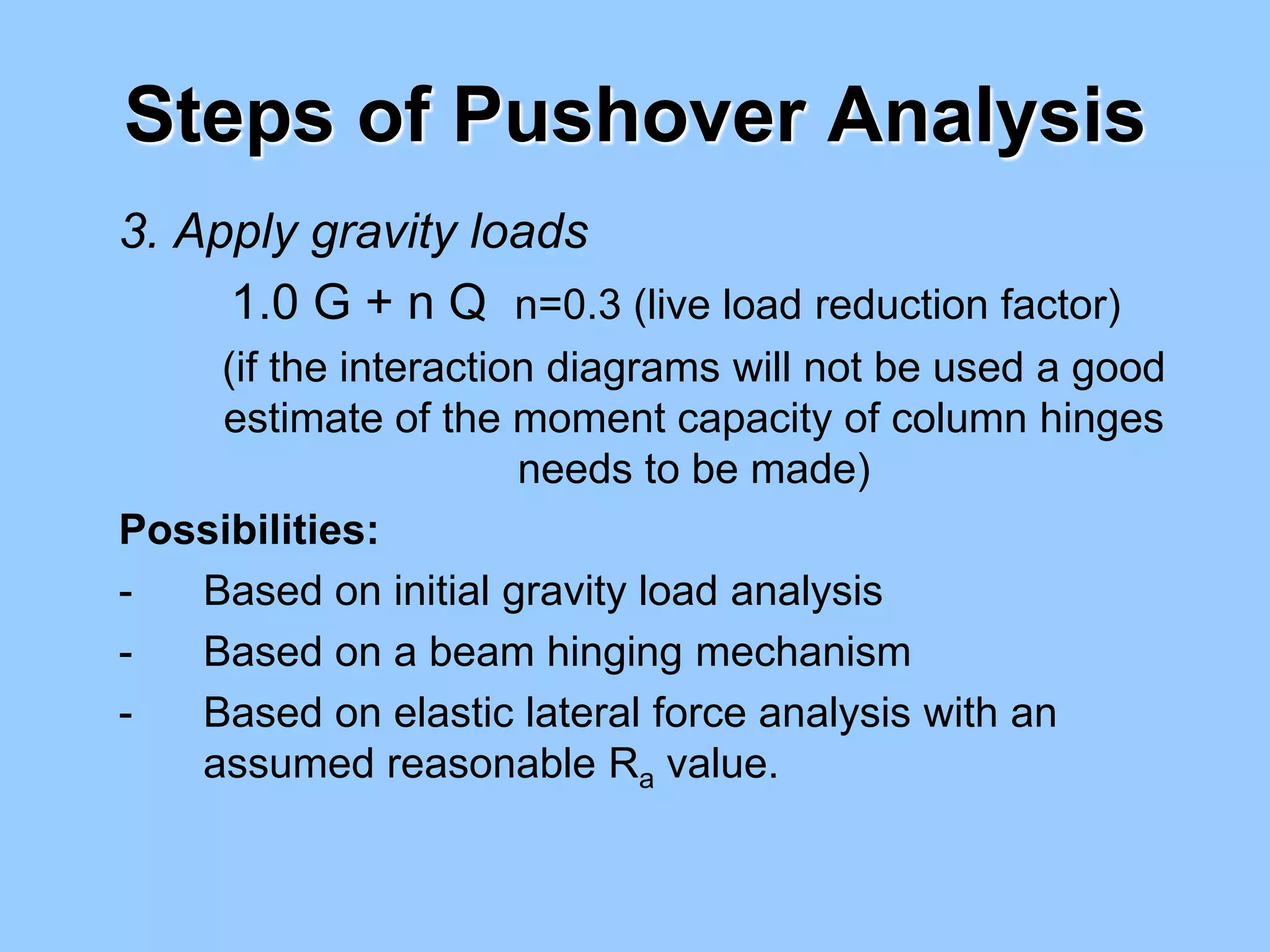3 4 Pushover Analysis Pdf