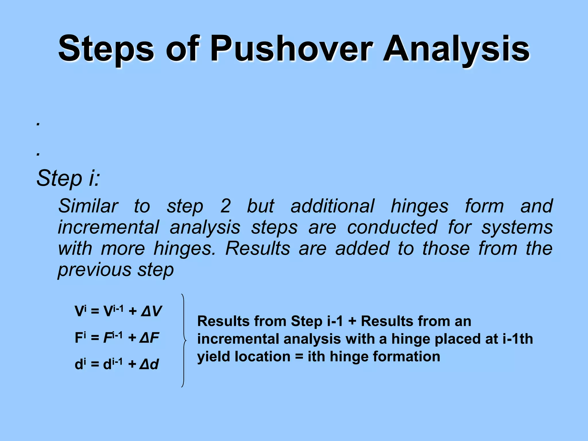 3 4 Pushover Analysis Pdf
