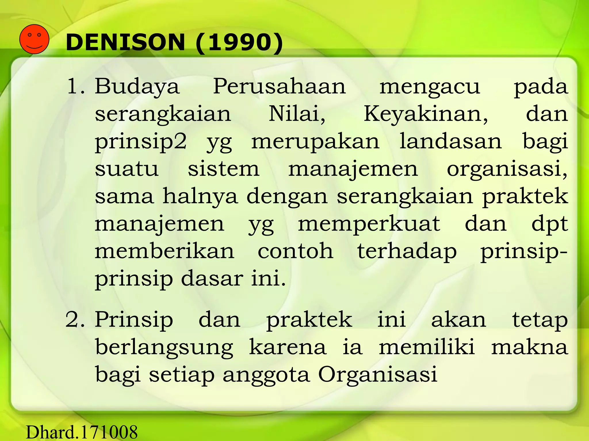 Budaya Organisasi | PDF