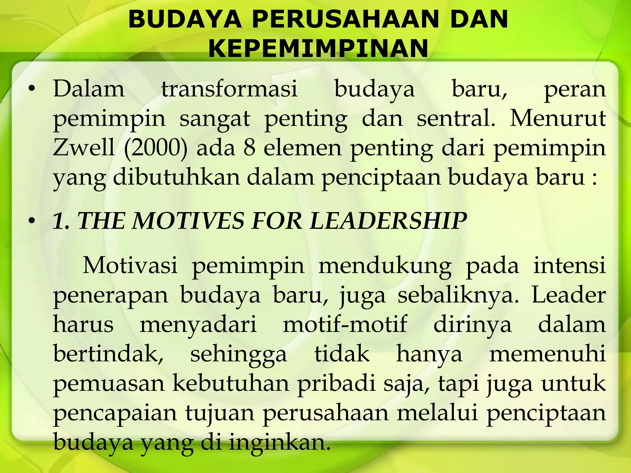 Budaya Organisasi | PDF