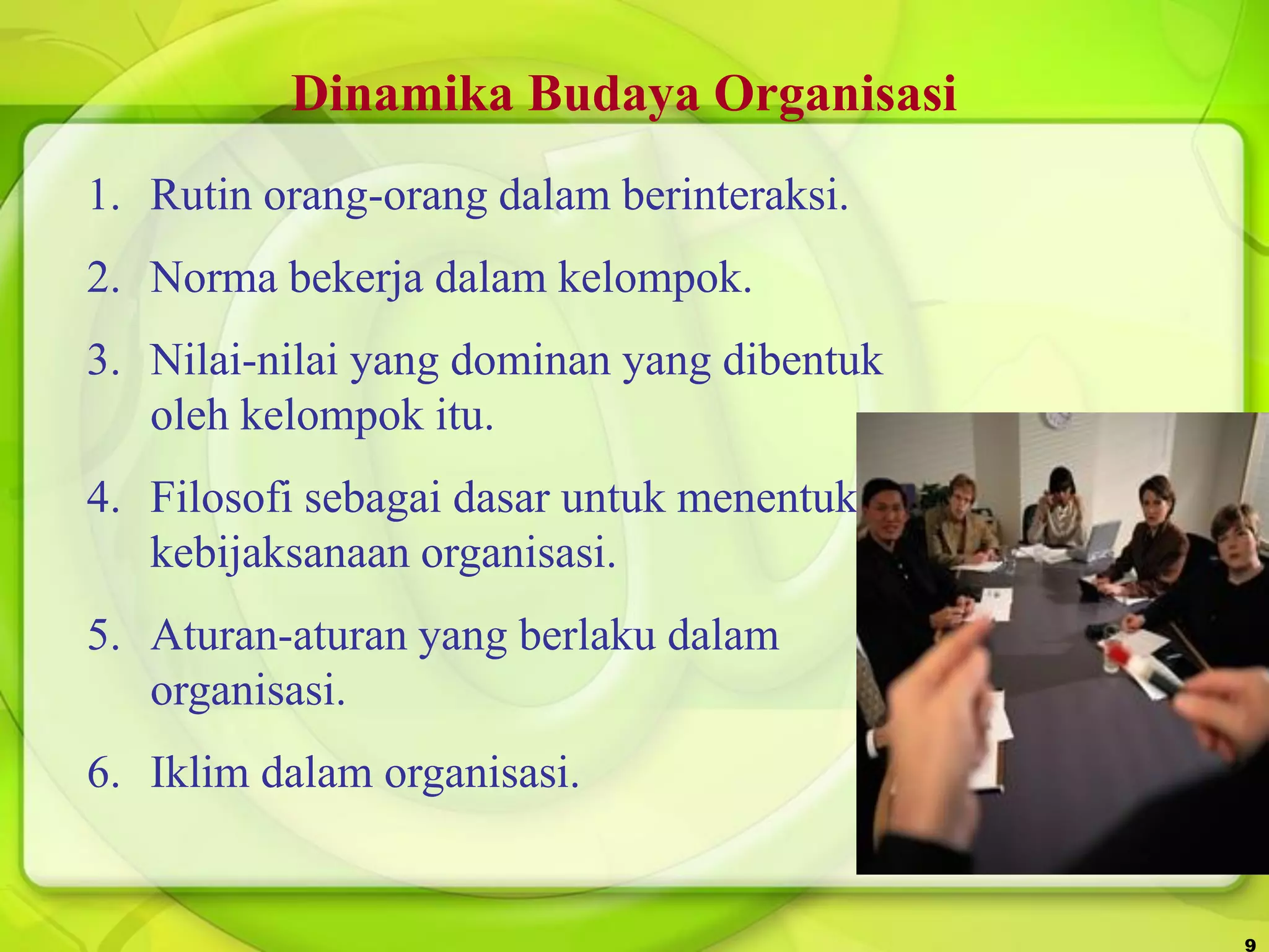 Budaya Organisasi | PDF
