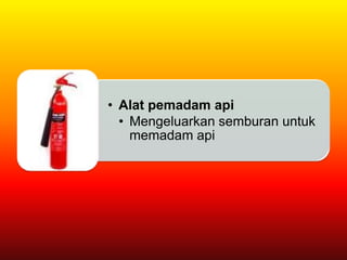 Alat Keselamatan Api | PPTX