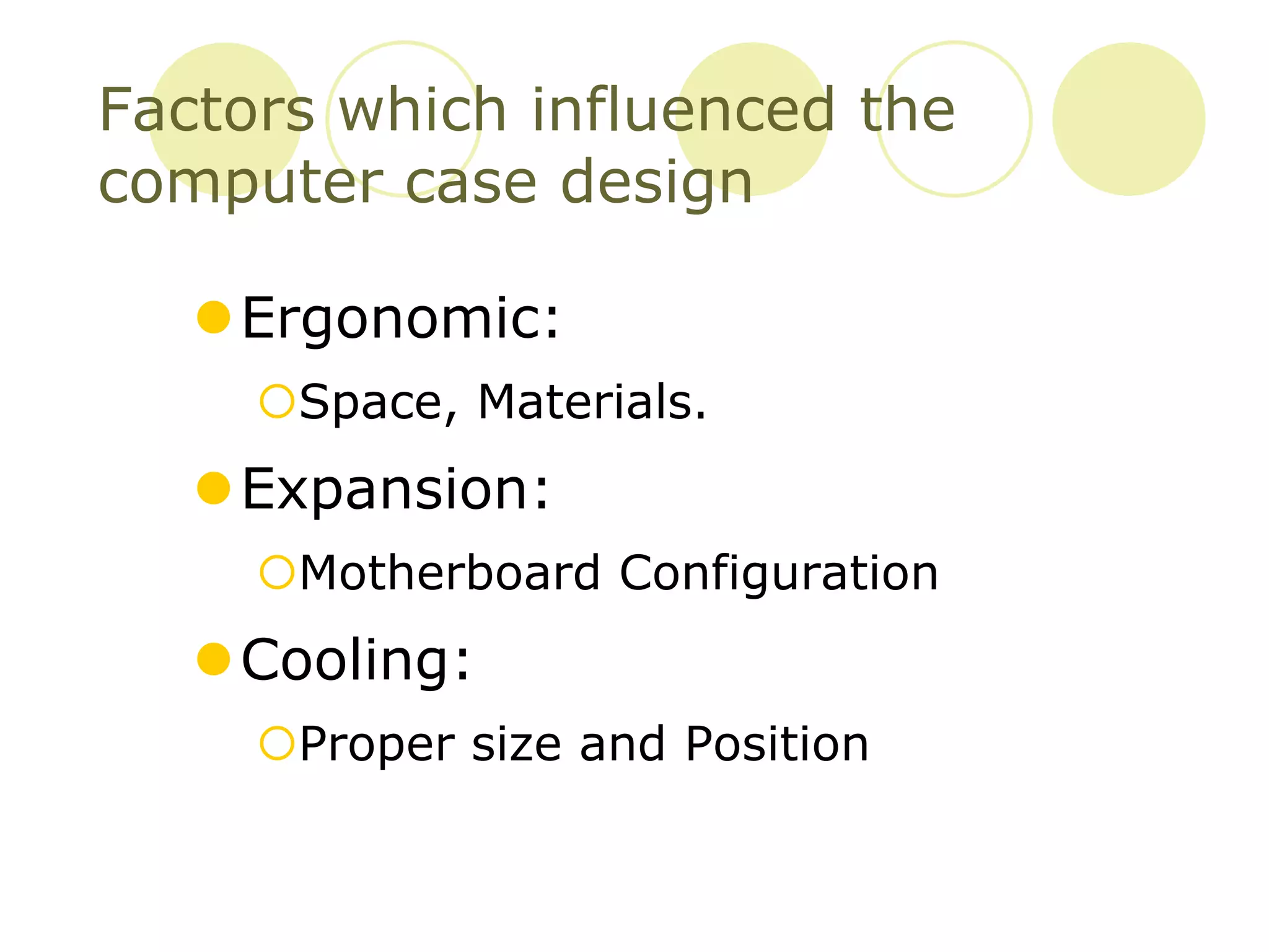 04. Computer Casing (Case, Housing) | PPSX