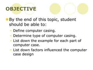 04. Computer Casing (Case, Housing) | PPSX