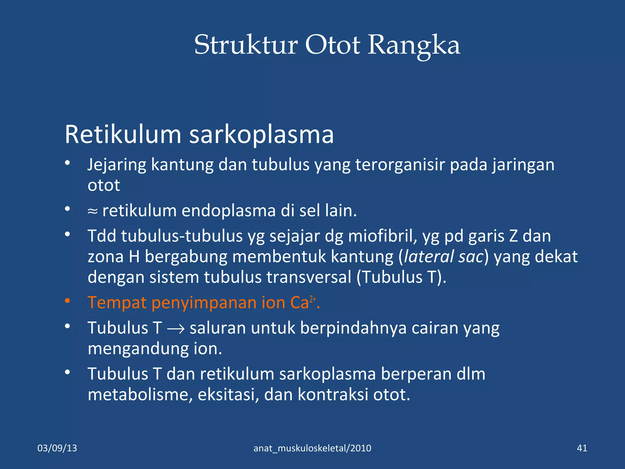 3. fisiologi sistem muskulo skeletal | PPT