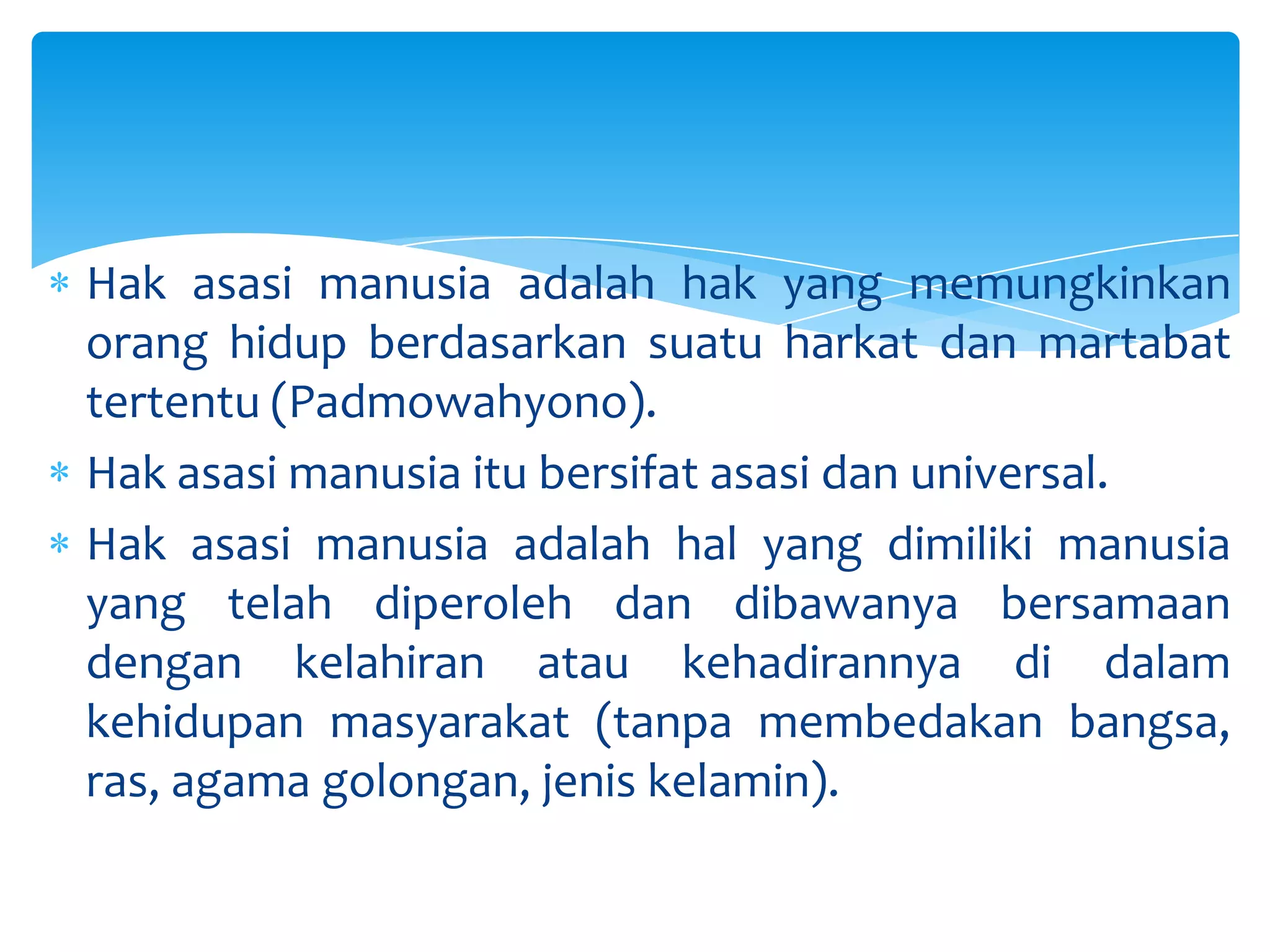 3. perkembangan ham di dunia | PPTX