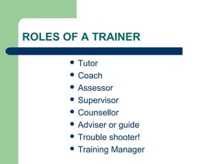 3.1. role of-a-trainer | PPT