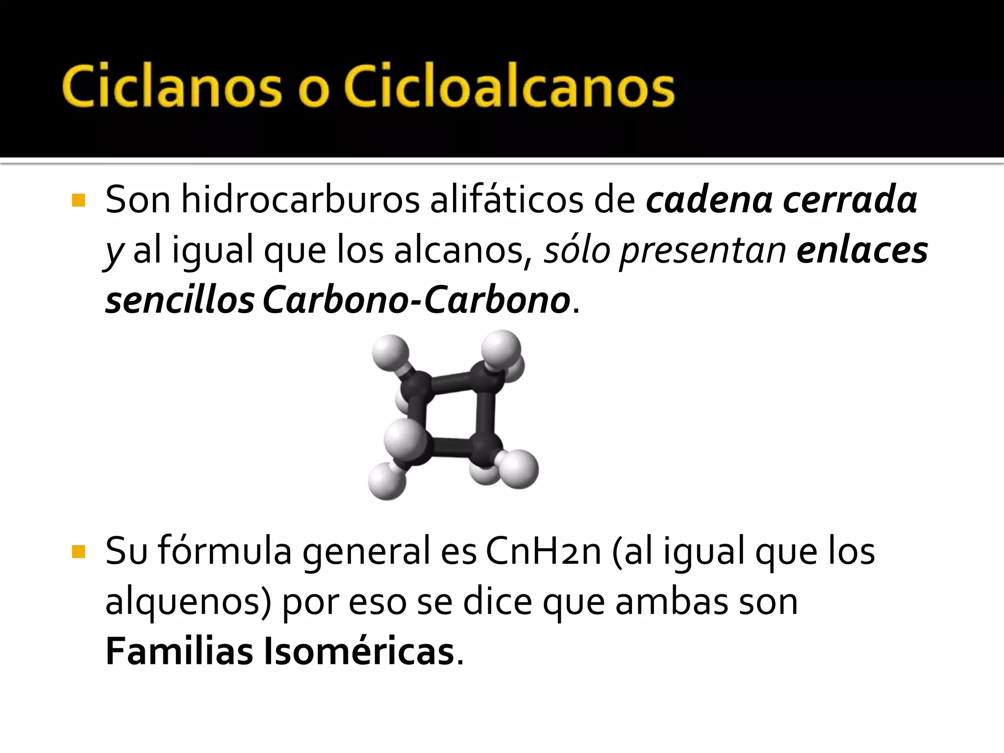 3. Nomenclatura de HCs Alifáticos Alicíclicos | PPSX