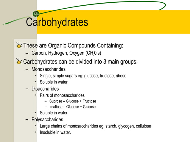 3.2 carbs, lipids & proteins | PPT