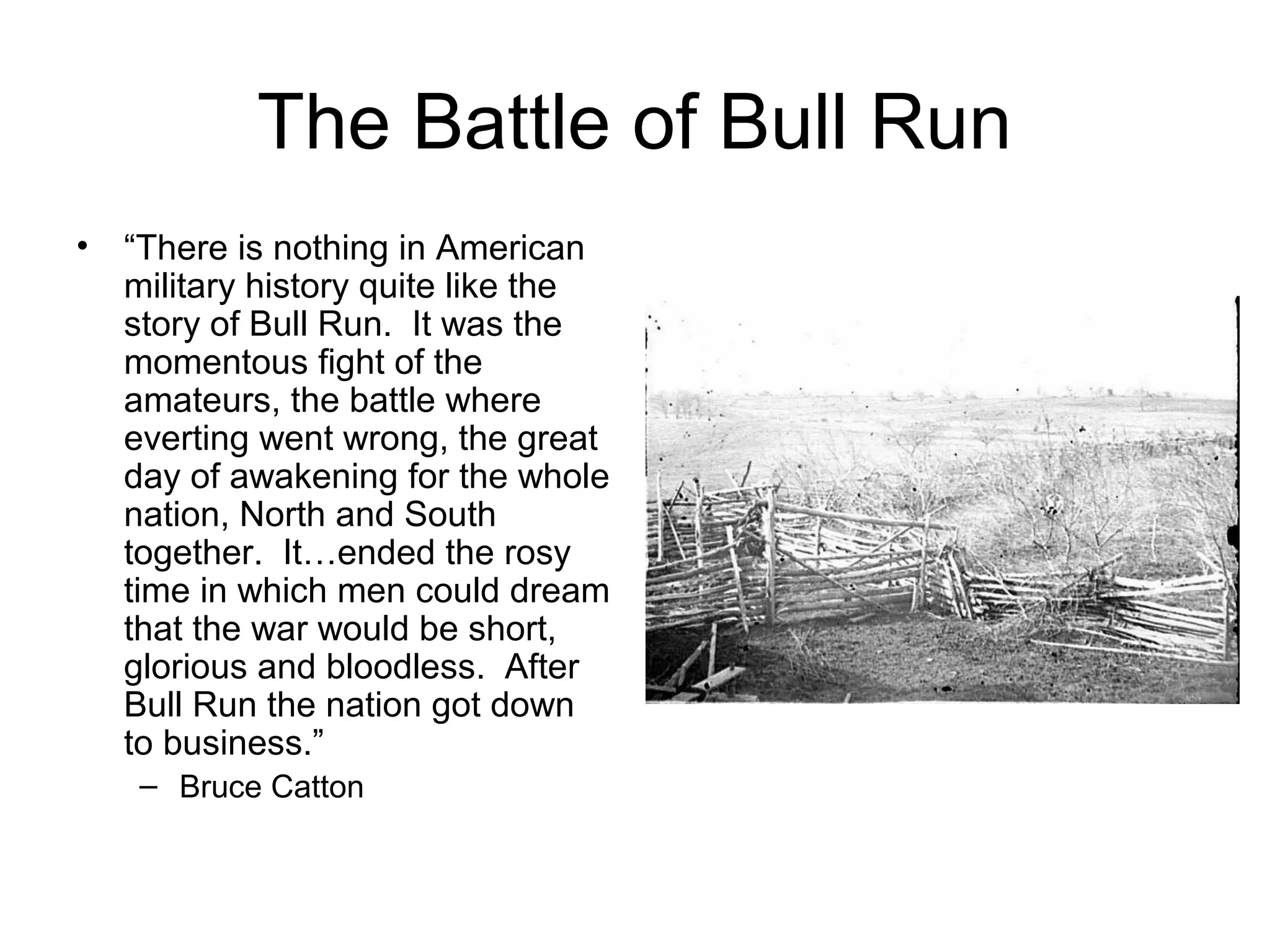 3. first battle of bull run | PPT