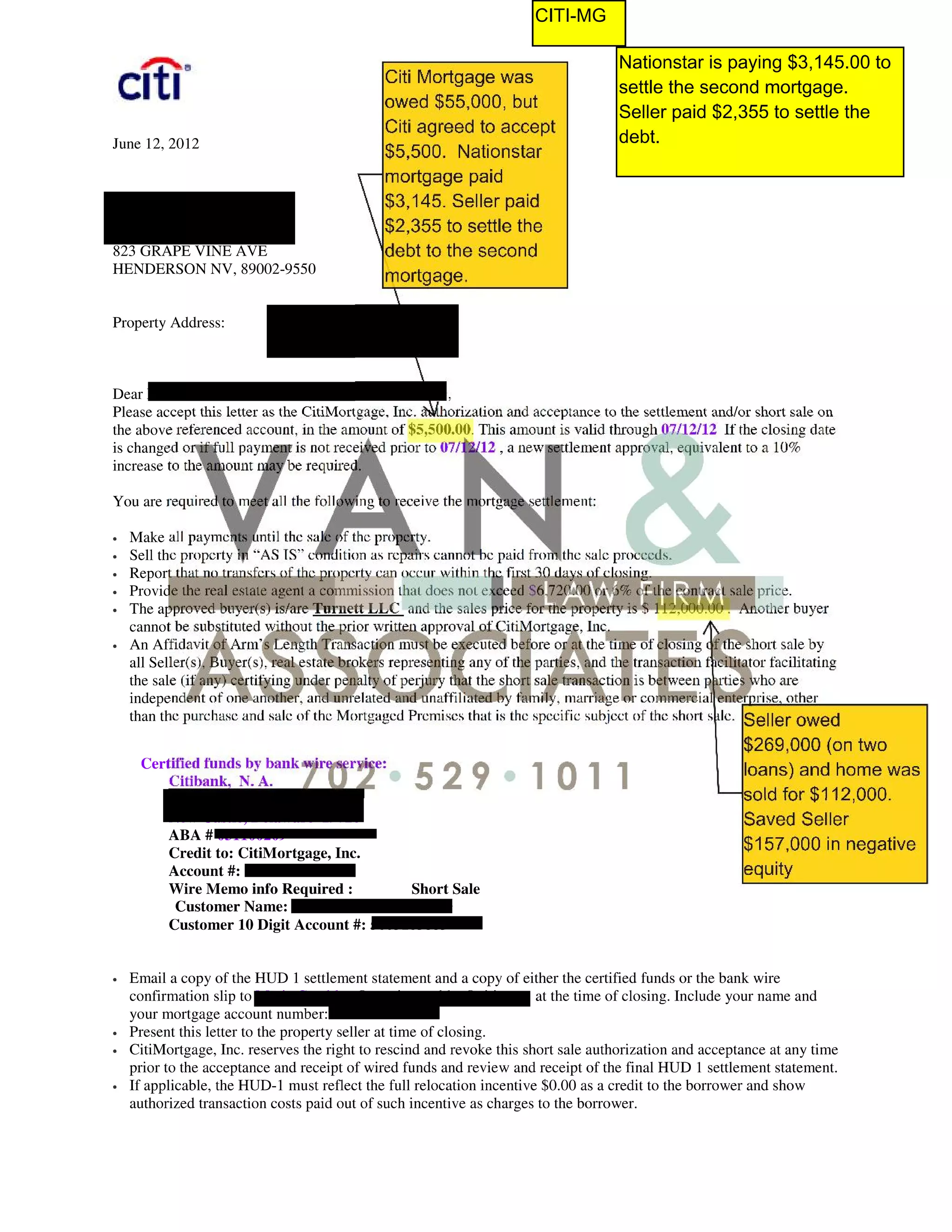 3.19.13 citi approval letter (dm) | PDF