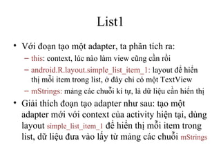 3.thiet ke giao dien tren android | PPT