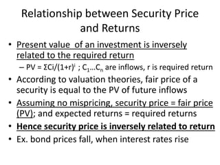 3. risk and return | PDF
