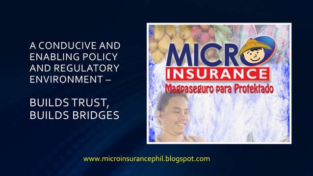 Microinsurance Policy and Regulatory Reform Initiatives: The ...