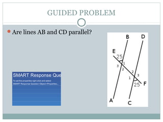 3.3 prove lines are parallel | PPT