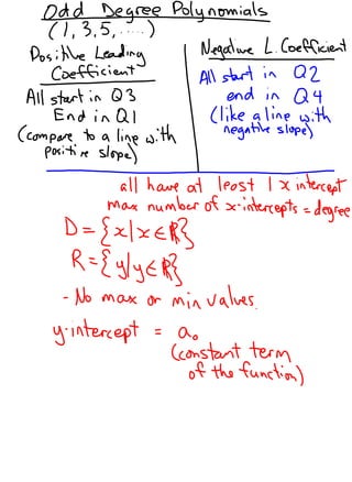 PC 30 3.1 Characteristics of Polynomials | PPTX | Computing ...