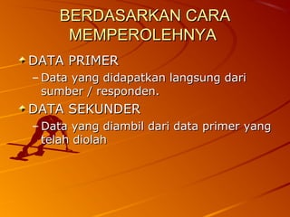3.klasifikasi data | PPT