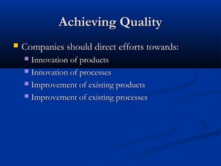 3. quality principles | PPT