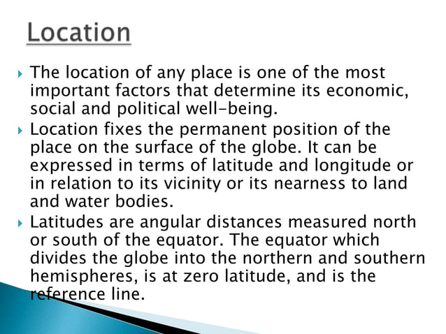3. location, size, and shape | PPTX | Asia Travel | Travel Locations
