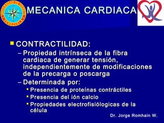 3. mecánica cardiaca | PPT