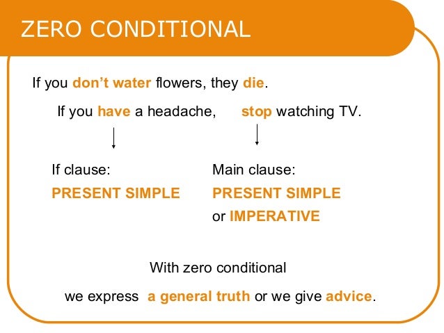 3. conditionals