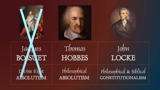 Thomas Hobbes And John Locke