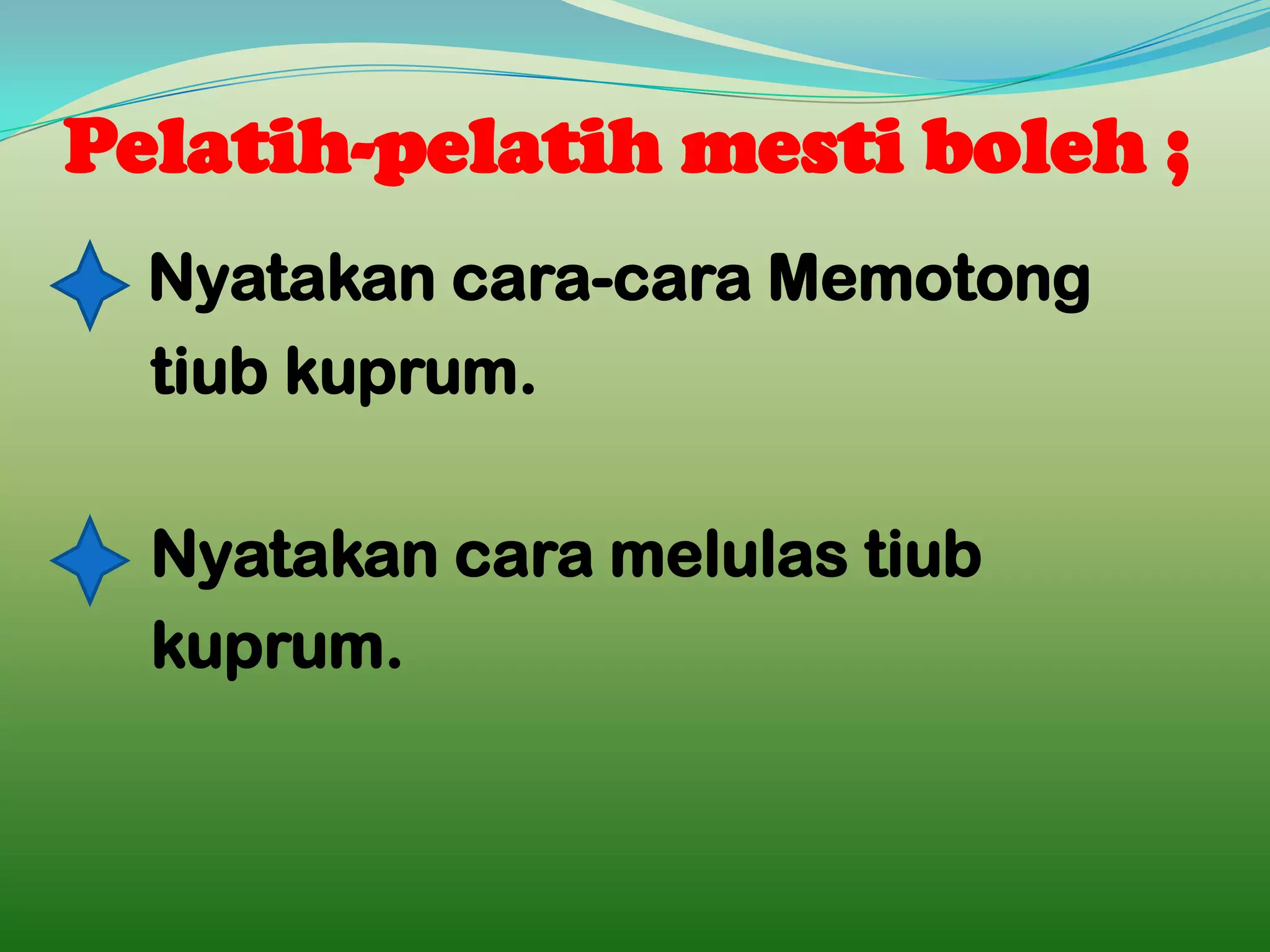 3. memotong tiub kuprum(penghawa dingin) | PPTX