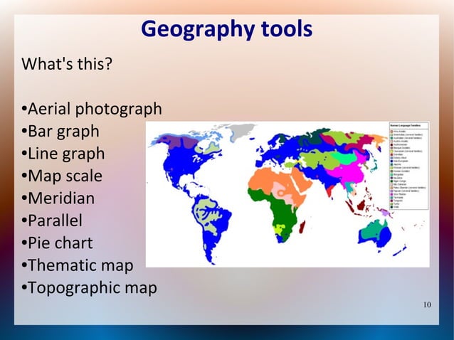 Geography tools | PPT