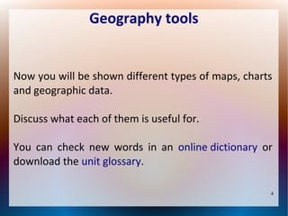 Geography tools | PDF