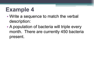 3.1 exponential sequences | PPTX