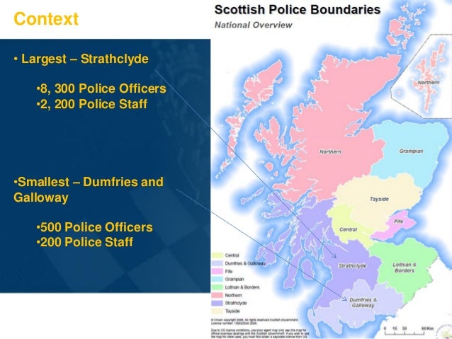 Eight to one: Scottish police reform programme:
