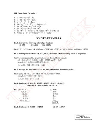 3. decimal fractions | PDF